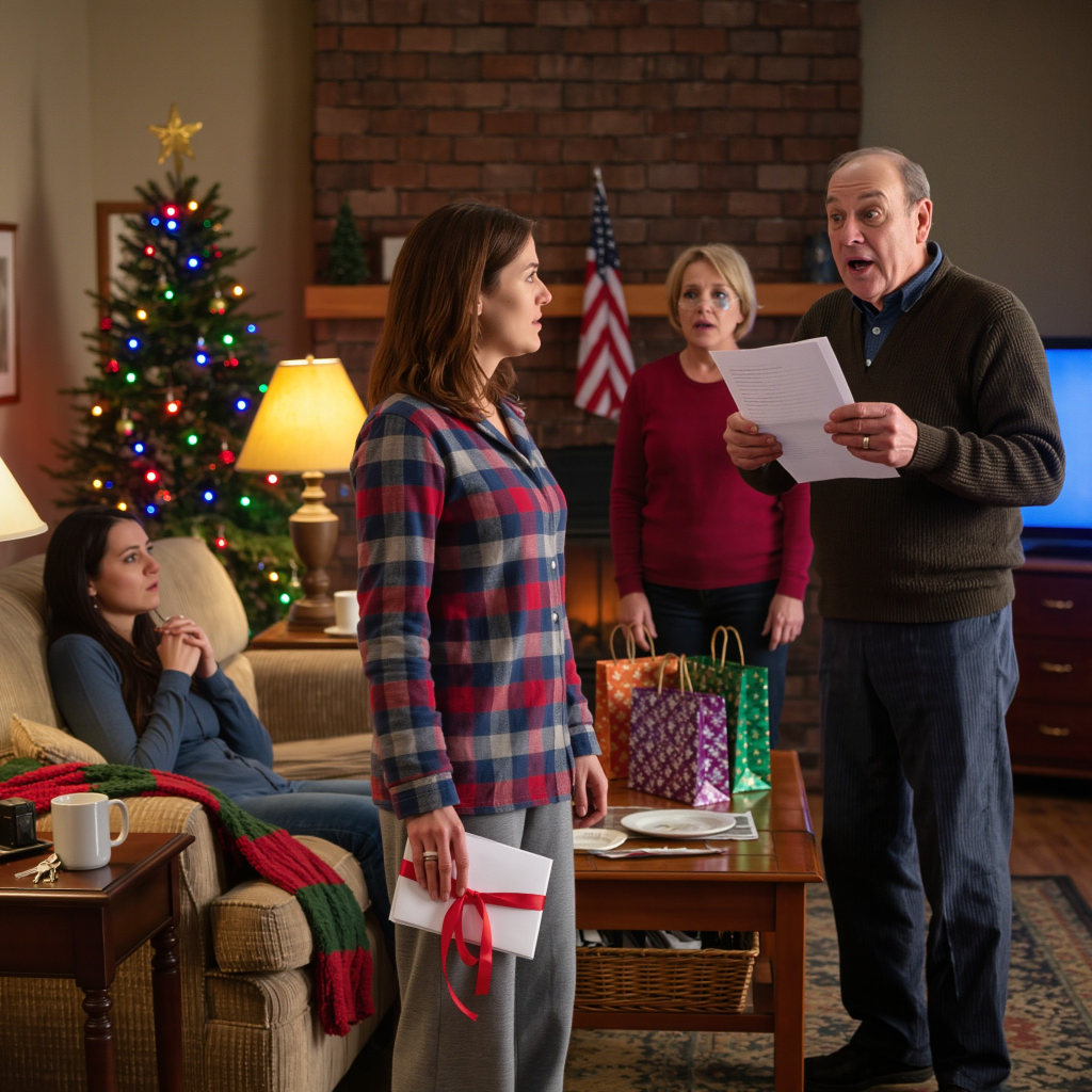 On Christmas, my parents handed my sister a house key and said, “We ...